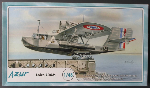AZUR 1/48TH SCALE Loire 130M Airplane Model Kit No. A051 - in open box ...