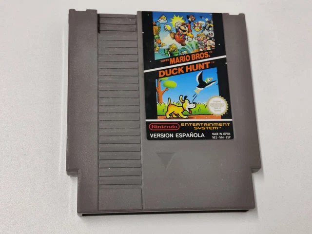 SUPER MARIO BROS. + DUCK HUNT . Pal España . Envio Certificado EUR 32 ...