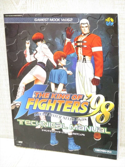 KING OF FIGHTERS 98 Technical Manual Guide Neo Geo Book SI53 EUR 54,18 ...