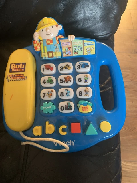 VTECH BOB THE Builder Phone £15.34 - PicClick UK