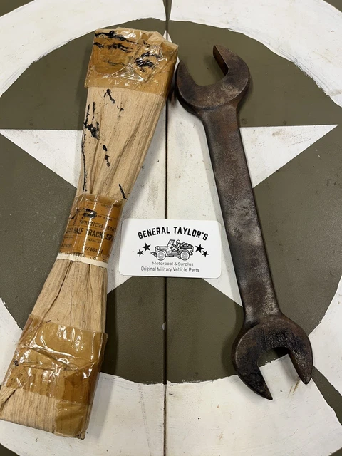 WW2 US G147 International Harvester Half Track Tool Wrench NOS in Orig ...