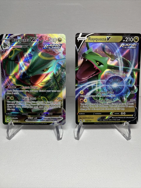 RAYQUAZA V & Vmax - Pokemon Crown Zenith EUR 8,86 - PicClick FR
