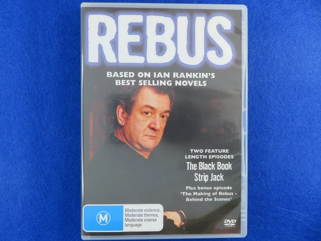 REBUS-THE BLACK BOOK/STRIP Jack - DVD - Region 0 - Fast Postage !! £7. ...