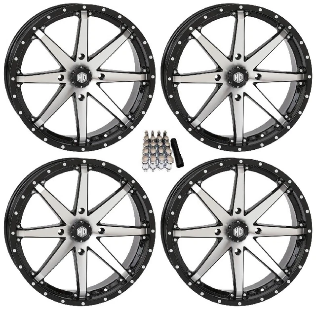 STI HD10 UTV Wheels/Rims Machined 20" Can-Am Maverick X3 EUR 613,01 ...
