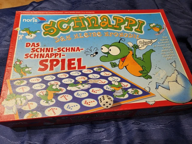 NORIS - DAS Schni-Schna-Schnappi-Spiel - Schnappi das kleine Krokodil ...