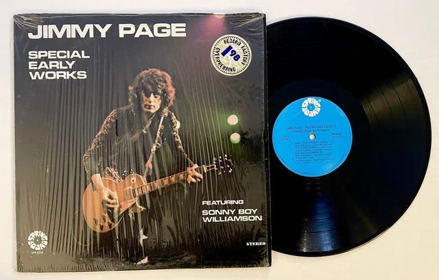 JIMMY PAGE (EX) Special Early Works LP 1975 VINYL SPB-4038 Sonny Boy ...