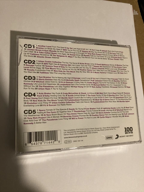 VARIOUS ARTISTS : 100 Hits: 90s Rewind CD Box Set 5 discs (2014) £5.99 - PicClick UK