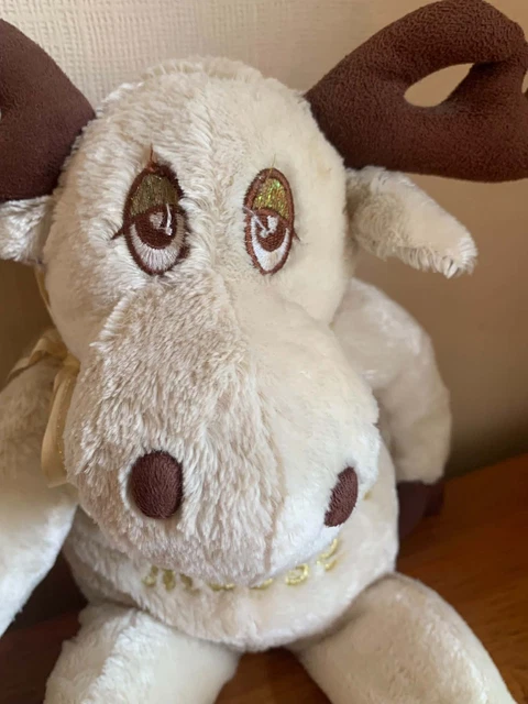 CHAD VALLEY CHOCOLATE Moose Cream Soft Toy Plush 16 inch Vintage £8.12 ...