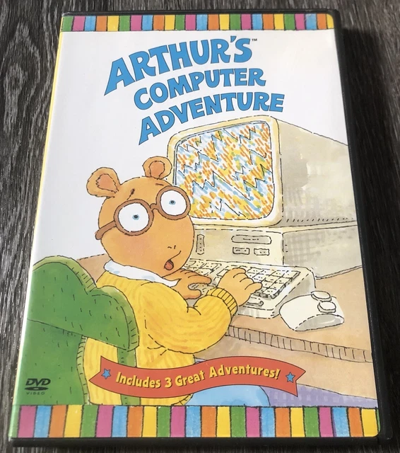 PBS KIDS ARTHUR’S Computer Adventure DVD Buster, Piano, Lucky Cartoon ...