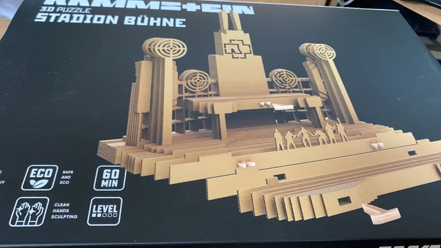 RAMMSTEIN 3D PUZZLE Stadionbühne NEU OVP EUR 77,00 - PicClick DE