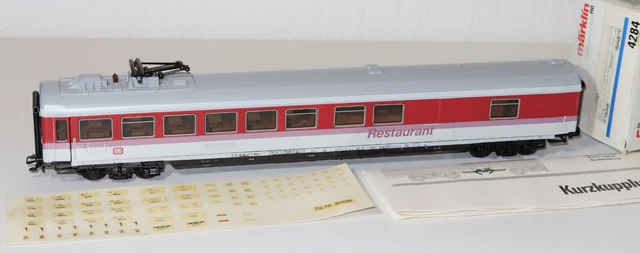 WAGON-RESTAURANT MÄRKLIN H0 4284 IC avec capteur électrique - TOP ...