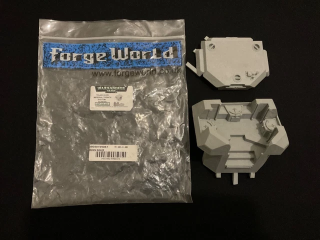 FORGEWORLD IMPERIAL TRENCH Bunker Death Korps Of Krieg oop £100.00 ...