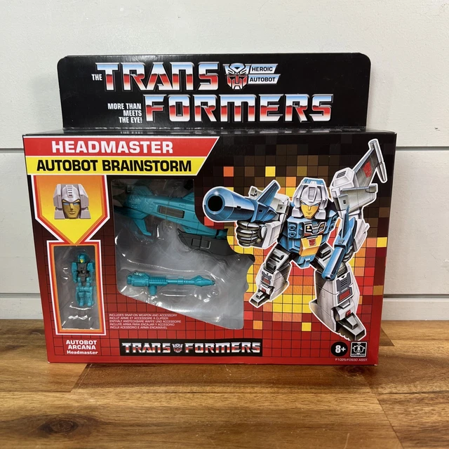 2020 TRANSFORMERS G1 Walmart Exclusive Reissue Headmaster Brainstorm ...