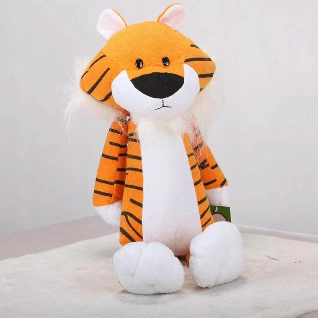 ANIMAL ADVENTURE CALVIN HOBBES Tiger Plush 2025 Orange Stuffed Animal ...