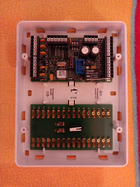 TELENOT TÜRMODUL COMLOCK 410/Löt Verteiler z. Anschaltung Leser, Mk, RK ...