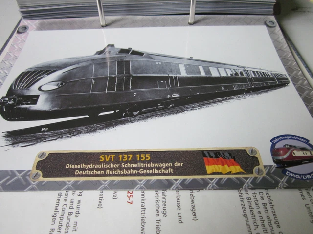 LOKARCHIV TRIEBWAGEN 106 SVT 137 155 Dieselhydraulischer ...
