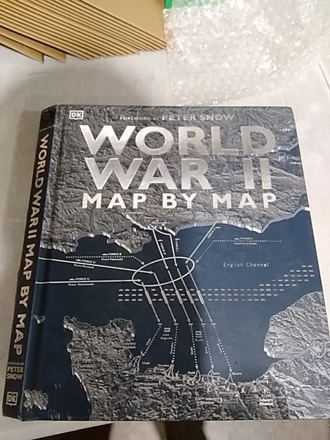 WORLD WAR II Map by Map £5.40 - PicClick UK