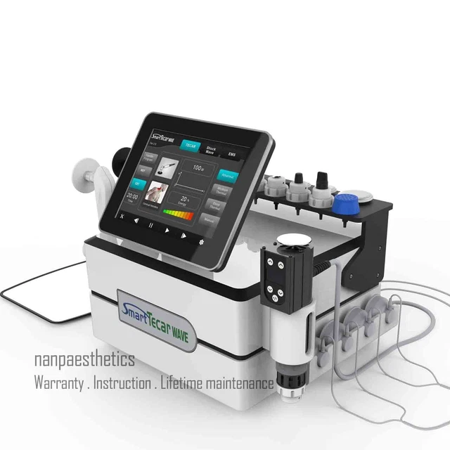 2025 PROFESSIONAL 3IN1 Smart Tecar Wave ED Shockwave Therapy Machine ...