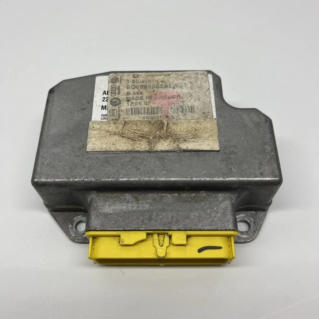 VW BEETLE CONVERTIBLE Airbag Ecu Module 2003 - 2010 6Q0909605AL #1 £149 ...