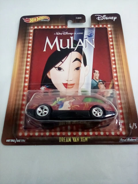 HOT WHEELS WALT Disney Classic Mulan Dream Van XGW New $15.99 - PicClick CA