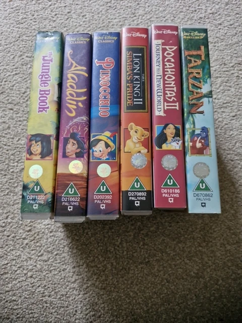 DISNEY VHS VIDEO Tapes Bundle £6.52 - PicClick UK
