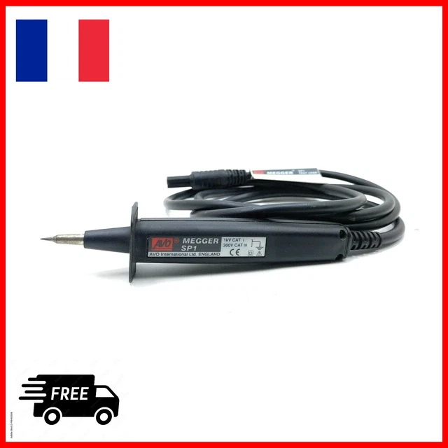 SONDE DE TEST d'isolation Megger SP1, AVO, BMM80, BMM400, BMM503 EUR ...