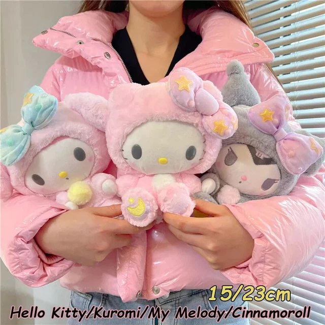 KUROMI MY MELODY Hello Kitty Cinnamoroll Sanrio Plush Toys Stuffed Doll Kid Gift £12.57 ...
