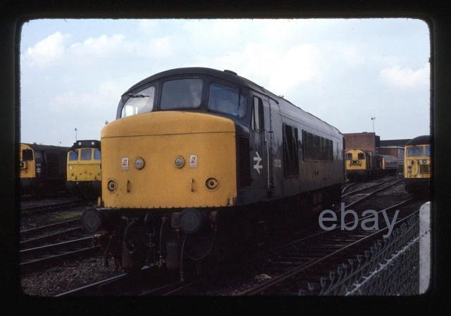 ORIGINAL 35MM SLIDE-CLASS 45/1 - 45132 on shed at Saltley on 9.10.82. £ ...