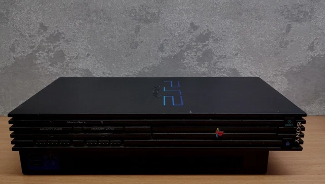 SONY PLAYSTATION 2 - Matte Black - Console Only (SCPH-39003) 2720/4719 ...
