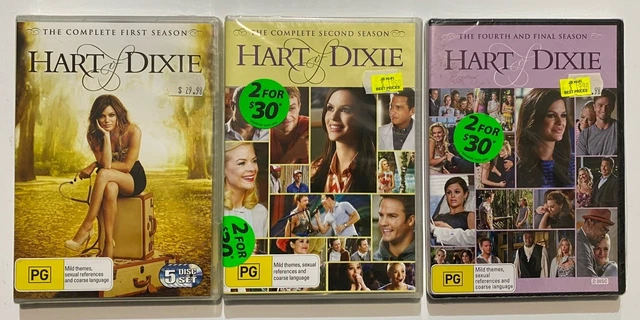 HART OF DIXIE DVD Season 1 2 4 TV Show Series Region 4 Comedy Drama $70 ...