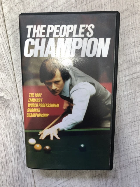 ALEX HIGGINS THE People’s Champion Snooker VHS Pal BBC Video Cassette ...
