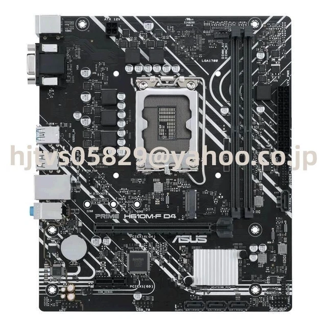 ASUS PRIME H610M-F D4 Micro ATX Motherboard Intel H610 LGA 1700 Socket Used £305.48 - PicClick UK