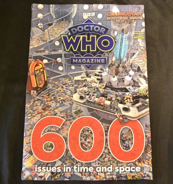 Doctor Who Magazine Dwm Issue 600 March 2024 Celebratory Souvenir Issue 600th £2000 Picclick Uk 