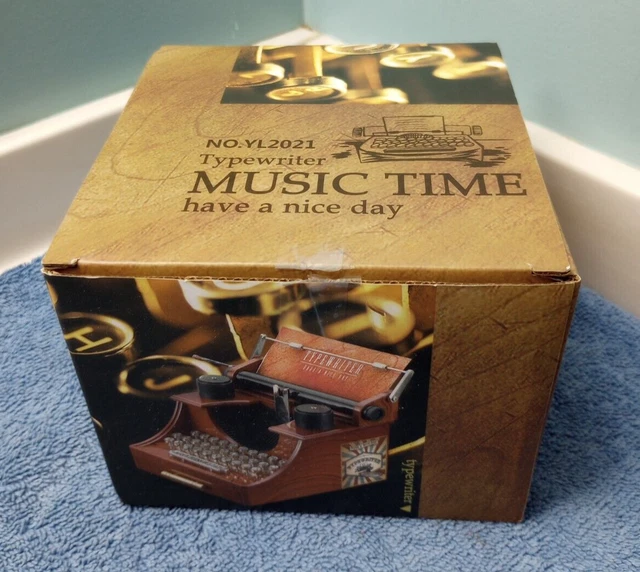 NEW TYPEWRITER MUSIC Time Have A Nice Day # YL2021 £9.17 - PicClick UK