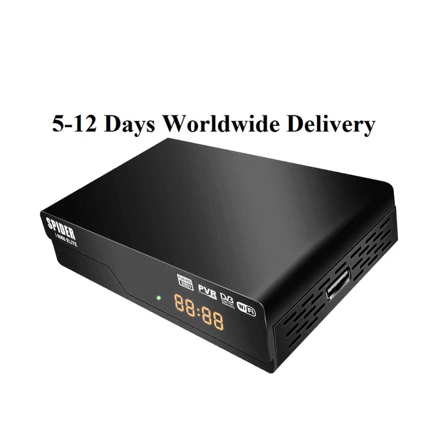 SPIDER DIGITAL SATELLITE Receiver TV Box - I6000 ELITE - Wifi - رسيفر ...