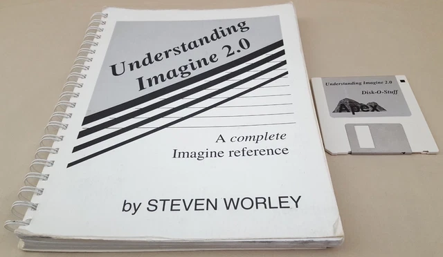 UNDERSTANDING IMAGINE 2.0 Book w/Disk ©1992 by Steven Worley for ...