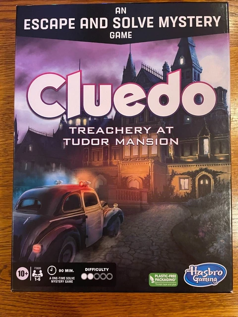 COMPLETE & ORIGINAL Condition - Cluedo Treachery At Tudor Mansion ...