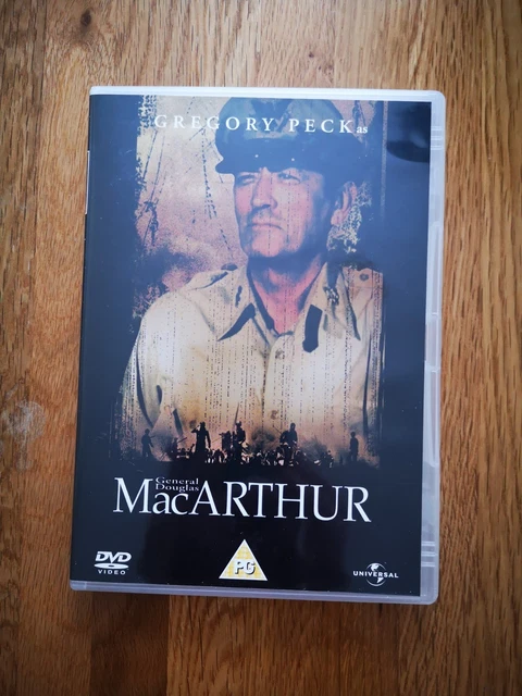MACARTHUR DVD, GREGORY Peck, 1977 £3.29 - PicClick UK