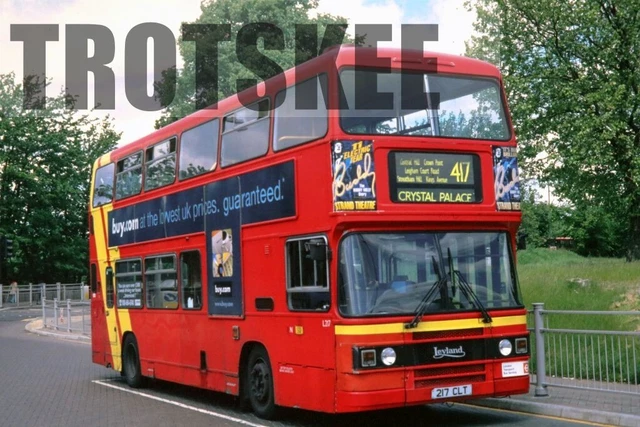 35MM SLIDE LONDON Buses Leyland ONLXB ECW L217 217CLT 2000 Original £4. ...