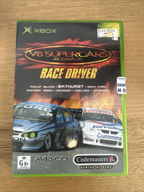 ORIGINAL XBOX GAME - V8 Supercars Australia: Race Driver VGC $16.00 ...