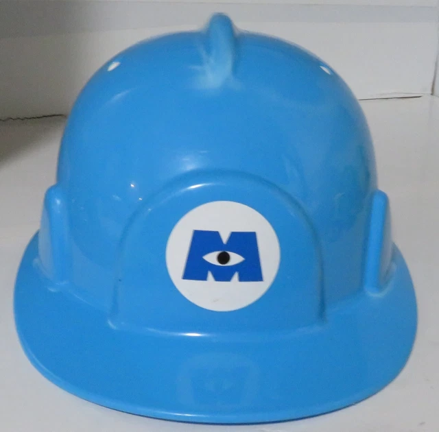 VINTAGE DISNEY ON Ice Monsters Inc Blue Hard Hat Helmet Pixar Mike ...