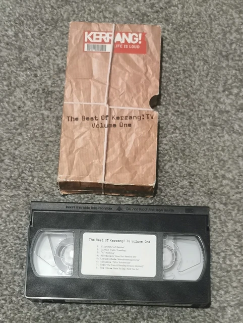 KERRANG VHS VIDEO Tape Life Is Loud The Best Of Kerrang TV Volume One £ ...