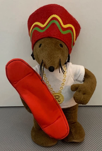 RASTAMOUSE TALKING PLUSH Soft Toy With Skateboard £16.15 - PicClick UK