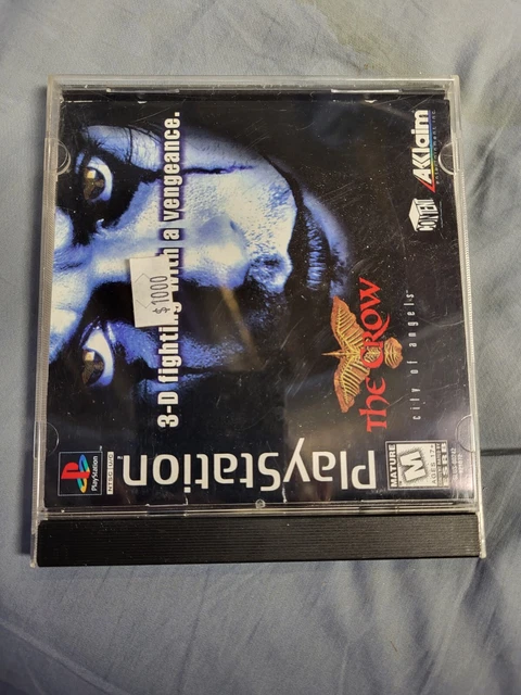 THE CROW CITY of Angels Sony PlayStation PS1 1996 / JEU SEULEMENT ...