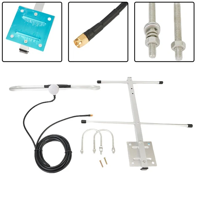 ANTENNA DIREZIONALE YAGI Antenna 423-443MHZ 433mhz, Antenna ...