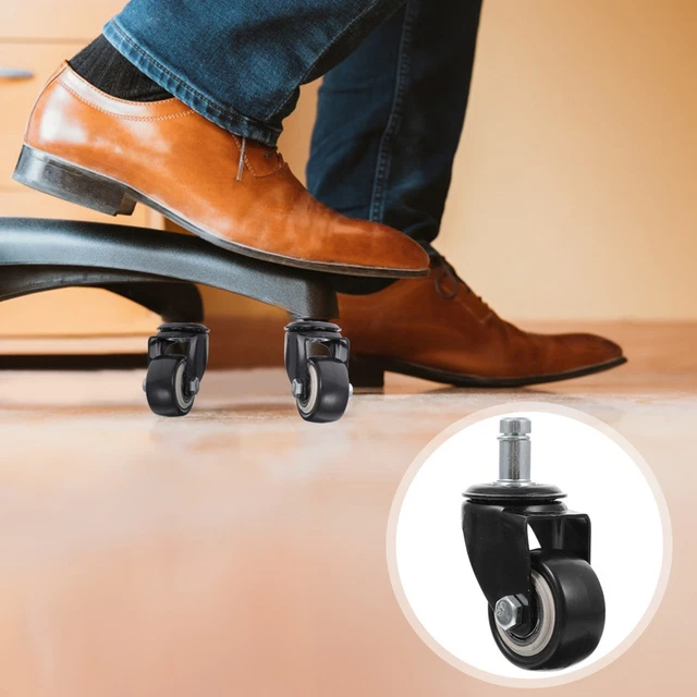 5 PCS OFFICE Chair Caster Wheel Furniture Sliding Wheels Desk Casters ...