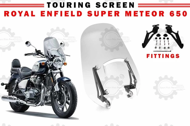 ROYAL ENFIELD SUPER Meteor 650 "TOURING SCREEN KIT" $180.39 - PicClick AU