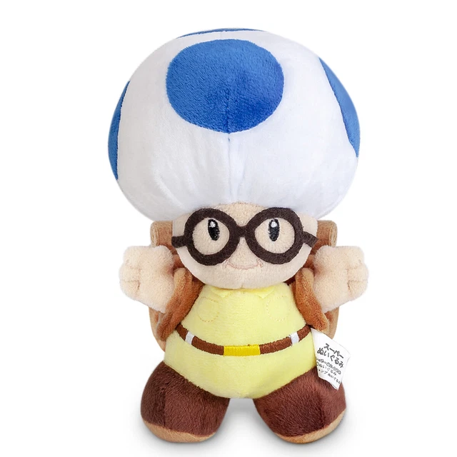 SUPER MARIO BROS Captain Toadette Toad Toadsworth Mushroom Plush Doll ...