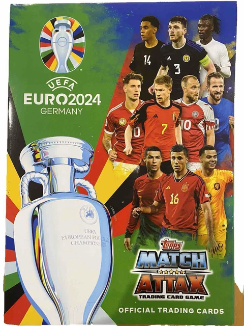 2024 MATCH ATTAX TOPPS UEFA EURO 2024 Trading Cards - Base Cards $1.29 ...