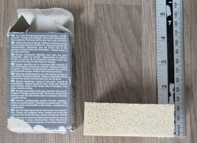WOLY SCHWAMM SUEDE Sponge Suede and Nubuck Cleaner Block $5.00 ...
